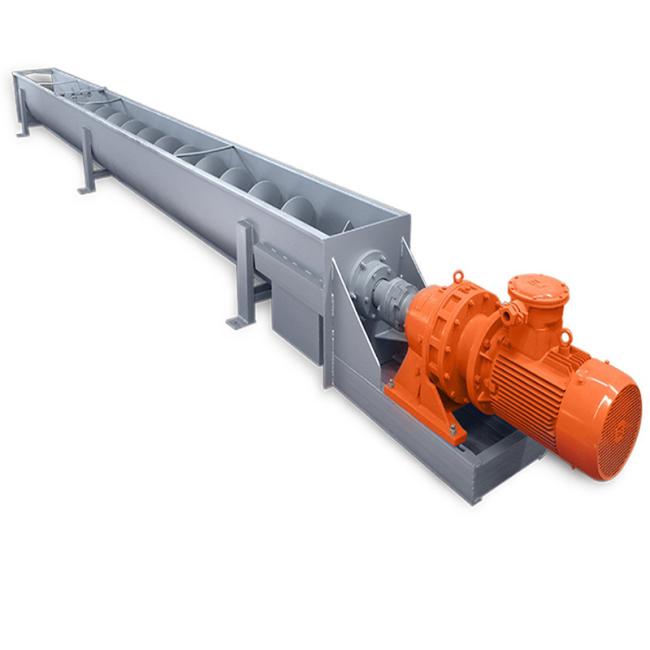 OEM Custom Automatic Horizontal Linear Vibrating Powder Feeder Conveyor Screw Auger Conveyor