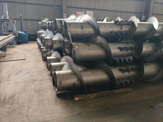 OEM Custom Agriculture Machine Spare Parts Harvest Auger Metal Screw Auger