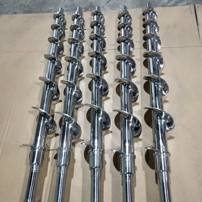 OEM Custom for Screw Type Sludge Dewatering Machine Stainless Steel Screw Auger