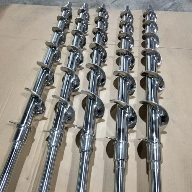 OEM Custom for Screw Type Sludge Dewatering Machine Stainless Steel Screw Auger