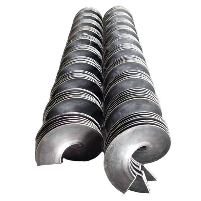 OEM Customization of Various Specifications and Spiral Blades for Screw Conveyors