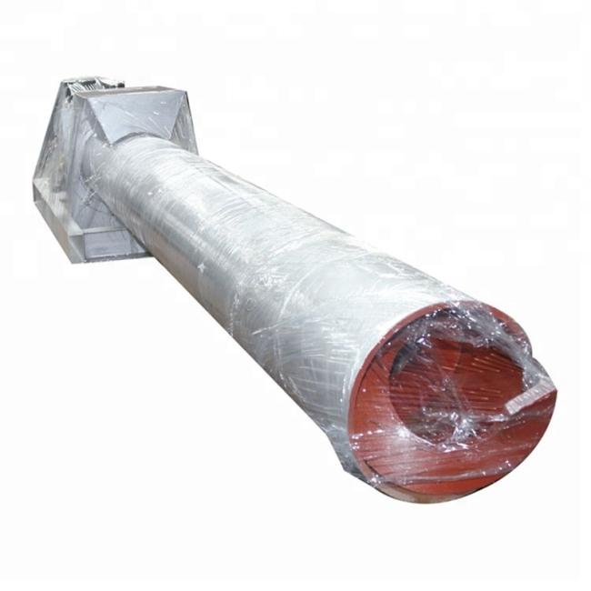 OEM Custom Sludge Dehydrating Wastewater Screw Conveying System Shaftless Auger Conveyor