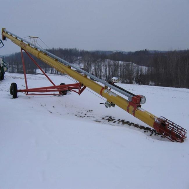 OEM Custom Grain Seed Poultry Feed Powder Flour Transportation Equipment Auger Conveyor