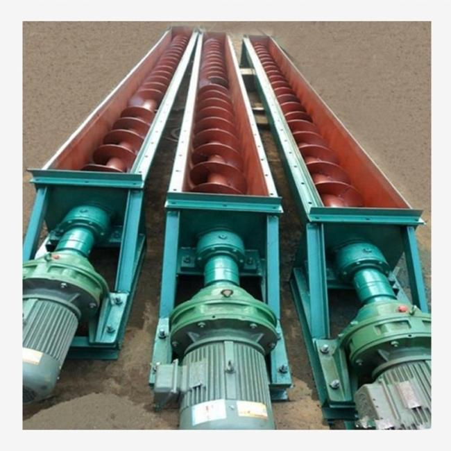 OEM Custom Grain Seed Poultry Feed Powder Flour Transportation Equipment Auger Conveyor