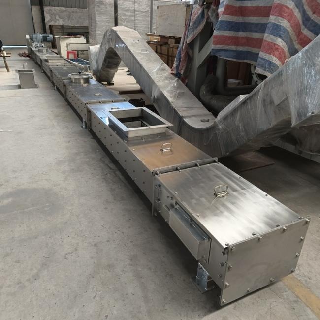 OEM Custom Stainless Steel Conveyor Chain Scraper Conveyor
