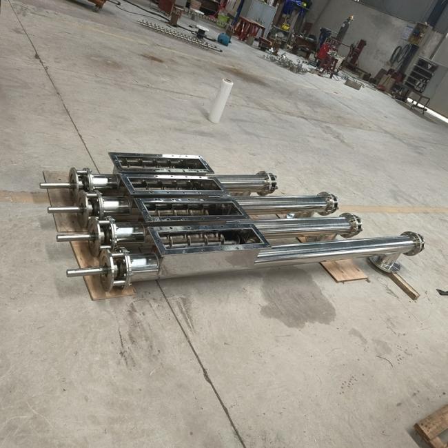 OEM Concrete Powder Custom Stainless Steel Conveyor System Auger Conveyor