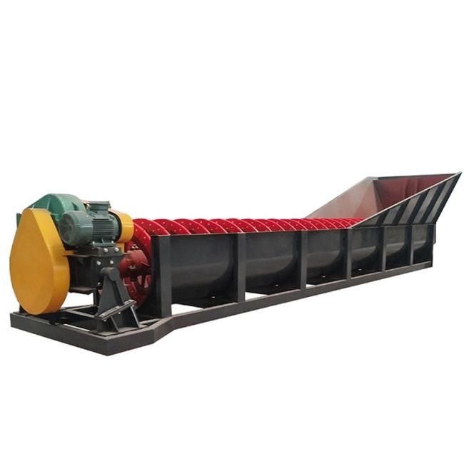 OEM Mining Screw Spiral Stone Gravel Pebble Sand Washing Machine Auger Conveyor