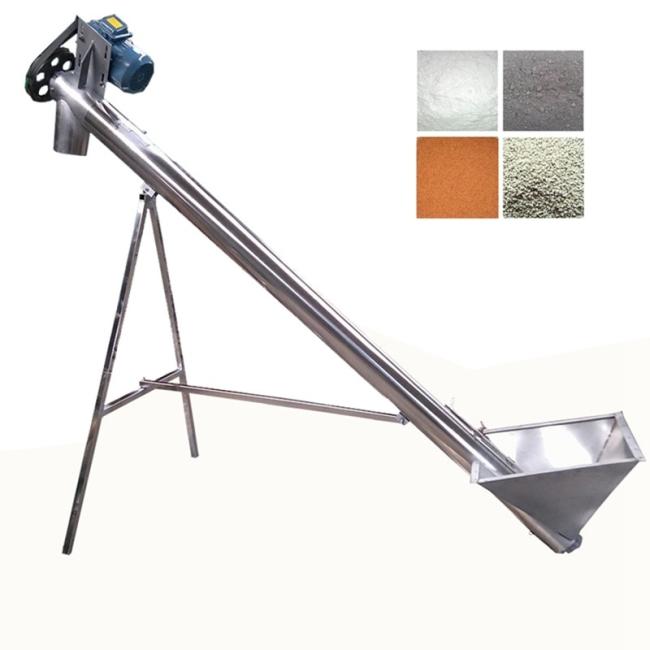 OEM Custom Screw Feeder Powder Auger Conveyor for Grain Corn Wheat Bulk Particle