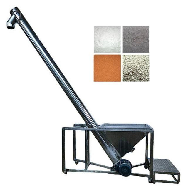 OEM Custom Screw Feeder Powder Auger Conveyor for Grain Corn Wheat Bulk Particle