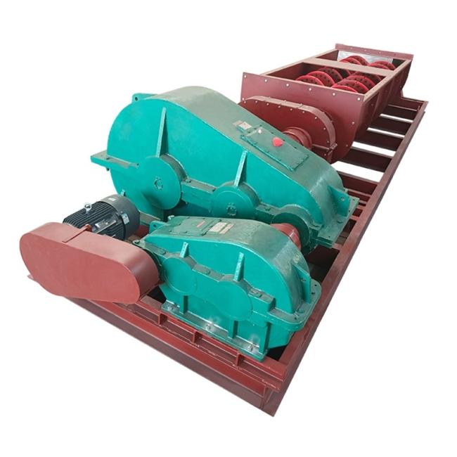 OEM Custom Double Screw U-Shape Pallet Concrete Auger Screw Conveyor Feeder