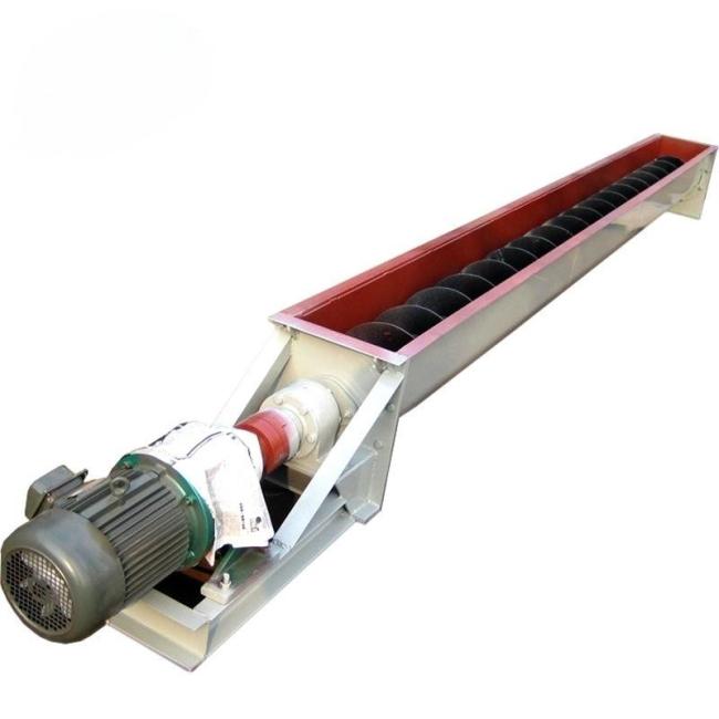 U Type Screw Conveyor Machine Stainless Steel Worm Elevator Auger Conveyor