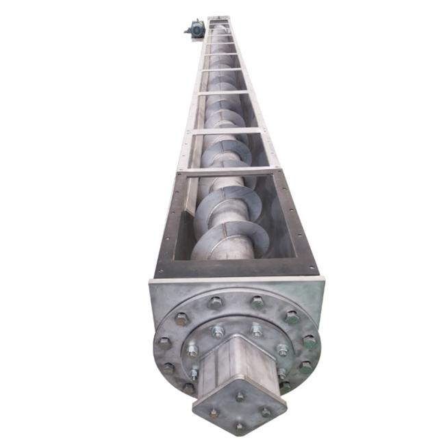 OEM Custom Food Industry Stainless Steel Vertical Screw Auger Conveyor with Hopper