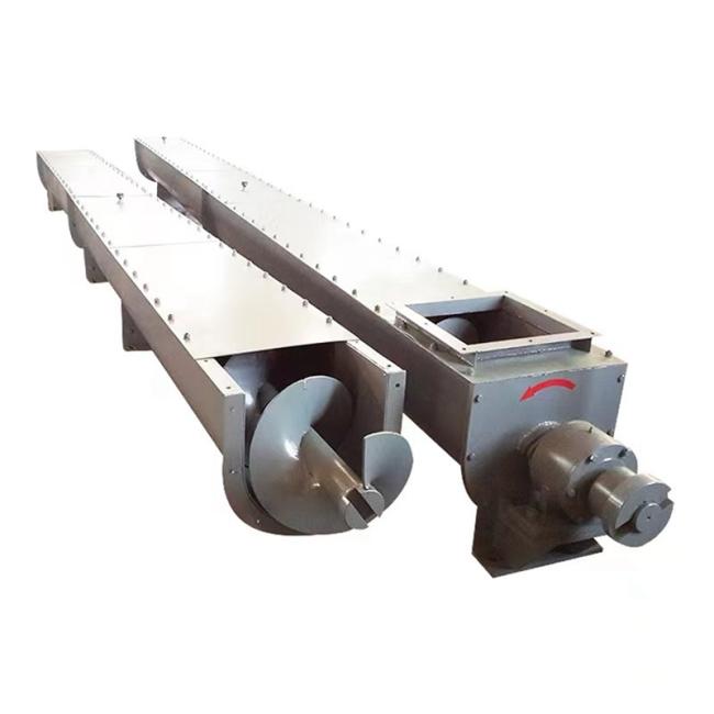 OEM Custom Heat Resistant Flexible Screw Auger Conveyor for Heating Oil Steam
