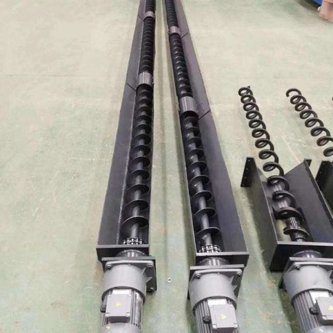 Manufacturer OEM Custom Machine Screw Conveyor High Efficiency Screw Chip Conveyor