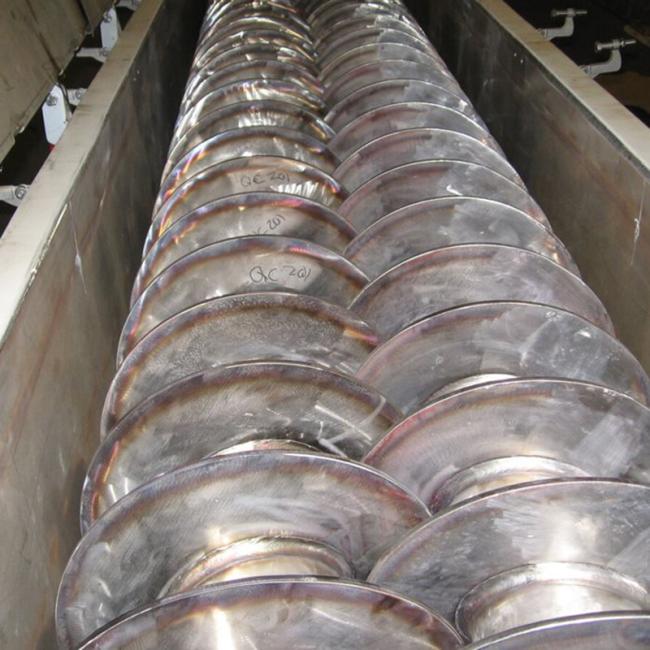 OEM Custom Stainless Steel Thermal Heat Transfer Steam Heating Screw Auger Conveyor
