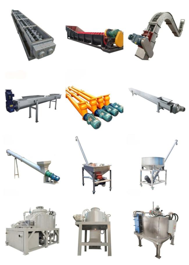 OEM Custom Feeder Screw Conveyor Manufacturer Auger Conveyor for Sugar Processing