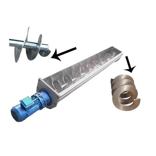 Stainless Steel Auger Carbon Steel Grain Skid Steer Conveyor