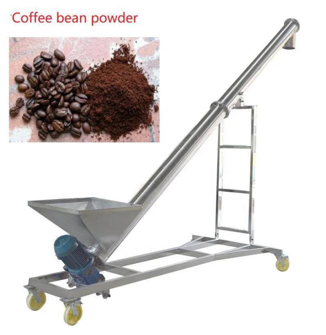 Stainless Steel 5 Ton Per Hour Particle Powder Screw Auger Conveyor Feeder