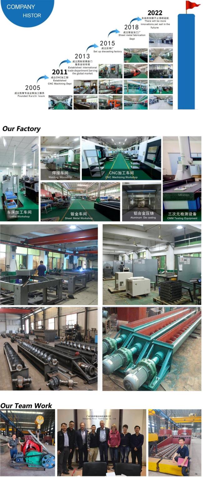 High Level Tool-Free Automatic Screw Feeder Machine Feed Screw Conveyor Powder Feeder