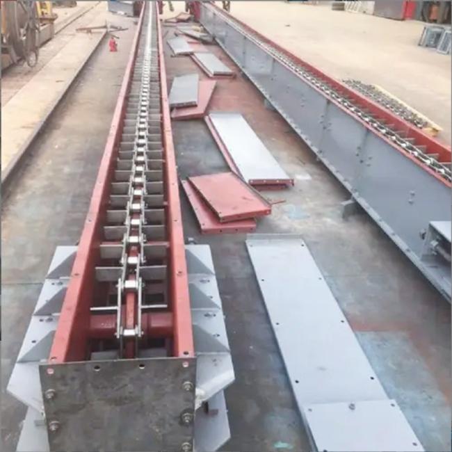 Export Standard Fu/Ms Buried Drag Chain Scraper Coconut Shell Conveyor