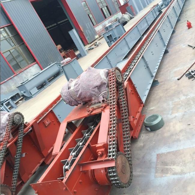 Export Standard Fu/Ms Buried Drag Chain Scraper Coconut Shell Conveyor