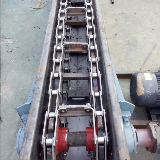Export Standard Fu/Ms Buried Drag Chain Scraper Coconut Shell Conveyor