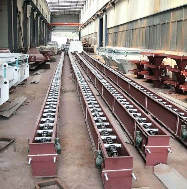 Export Standard Fu/Ms Buried Drag Chain Scraper Coconut Shell Conveyor