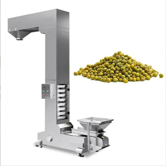 Food Grade Stainless 304 Customized Z Pattern Chain Scraper Conveyor