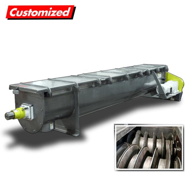 Hollow Blade Dryer Paddle dryer Cooling and Heating Energy Efficiency Sludge Drying Cooling Screw Conveyor 1