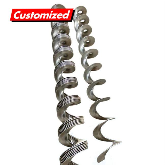 Stainless Steel Spiral Screw Conveyor spiral screw conveyor ss screw conveyor grain screw conveyor 7