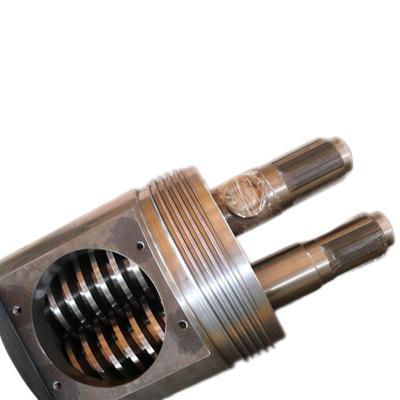 China Single Screw Conical Twin Screw Barrel Extrusion Machine Screw Barrel Set for sale