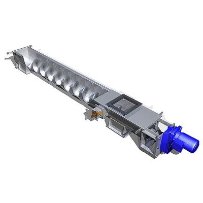 Cina Sistema di trasporto di ghiaccio a fiocco a vite flessibile per l'industria chimica in vendita