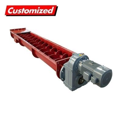 China Sistema de transportador de auge espiral de aço inoxidável personalizado para máquina de transporte OEM à venda