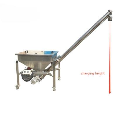 China Corn Powder Vibrating Screw Conveyor Feeder Compact Structure With Hopper for sale