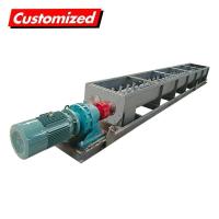 Quality U Shaped Sludge Pipe Screw Conveyor For Granules And Grain Feeding for sale