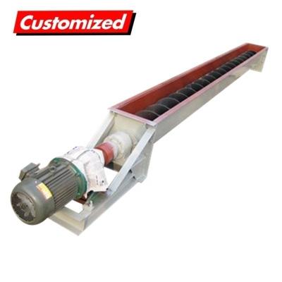 China Fácil de operar Tubular parafuso Auger transportador adaptado Flexível transportador espiral à venda