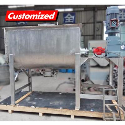 China CE-zertifizierte horizontale Bandmischer aus Edelstahl für OEM-Custom-Auger-Fahrzeug for sale