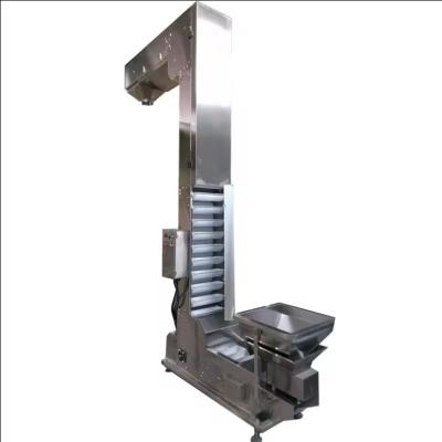 China Stainless Steel Production Plastic Granule Bucket Elevator Conveyor for Customized Needs for sale