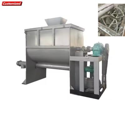 China Stainless Steel Paddle Dry Powder Mixer High Speed with Convenient Operation for sale