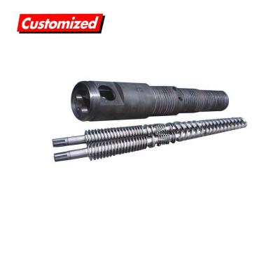 China Stainless Steel Screw Barrel Set Precision Machining Met Nitrided Extruded for sale