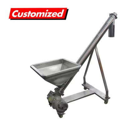 China SS304 SS316 Screw Feeding Conveyor Feeding Equipment Flexible Output Auger Feeder for sale
