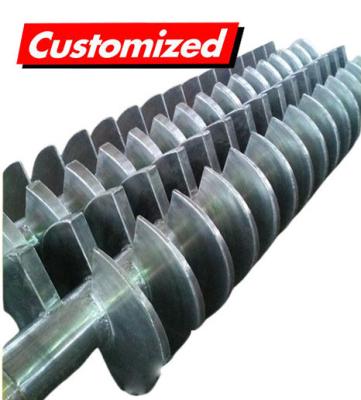 China Fully Thread Covered Insulated Jacketed Thermal Screw Conveyor With Adjustable Outlet Height for sale