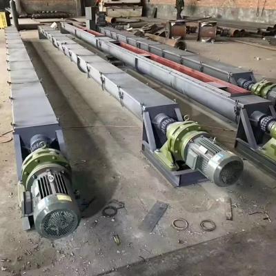 China Custom Flexible Trough Screw Conveyor Spiral Groove Screw Auger Conveyor Transmission System for sale
