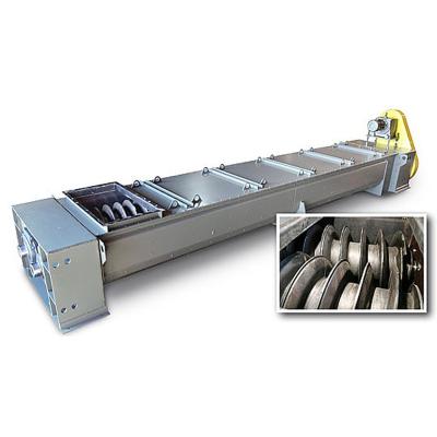 China Transportador térmico de parafuso de aço inoxidável 304/316L para transporte seguro de materiais à venda