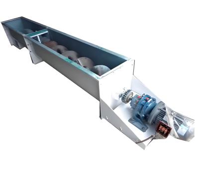 China Transportador de parafuso flexível em forma de U para cimento Carvão Fertilizante de grãos Cinzas e areia à venda