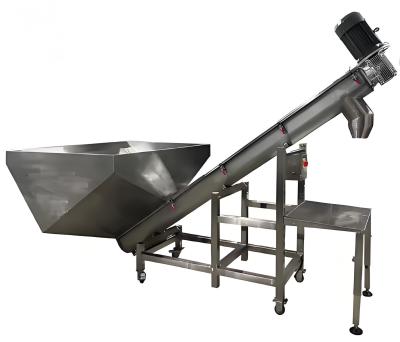 China Stainless Steel High Efficiency Corrosion Resistant Screw Auger Feeder for Spiral Ice Conveyor for sale