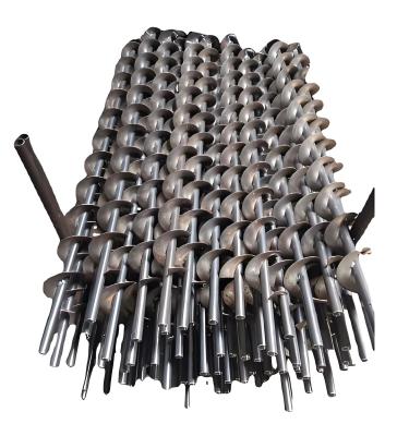 China High-Strength Segmented Stainless Steel Spiral Conveyor Blade Shaft for sale