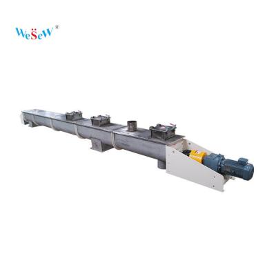 Cina Convogliatore a vite di carica pesante di acciaio al carbonio di grado industriale Capacità di trasporto 5-200 t/h Personalizzazione in vendita