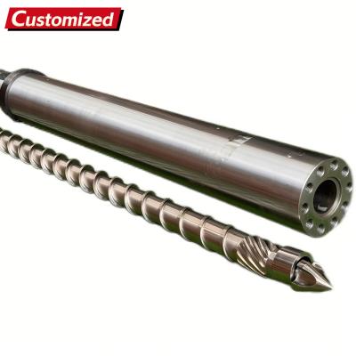 China Customized high Quality Single Screw and Barrel /injection Barrel Screw for Injection Molding Machine Machinery Parts From China for sale