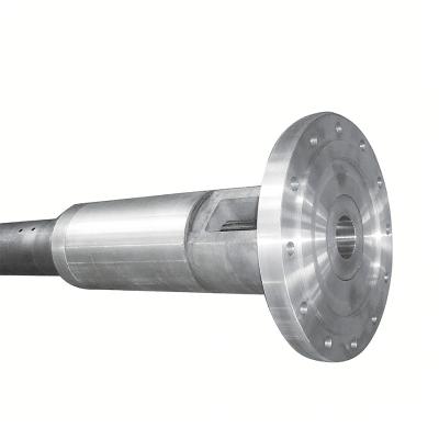 Китай Индивидуальный биметаллический двухшнековый цилиндр для литьевой машины, экструдер для материалов LDPE и PVC с конической конструкцией продается